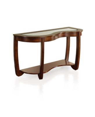 Tunton Dark Cherry Console Table - Macy's