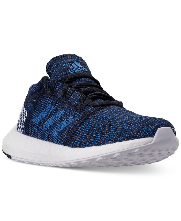 adidas Boys' PureBOOST GO Running Sneakers from Finish Line - Macy's