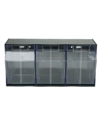 Mind Reader Multi Purpose Storage Tilt Drawer, Black - Macy's