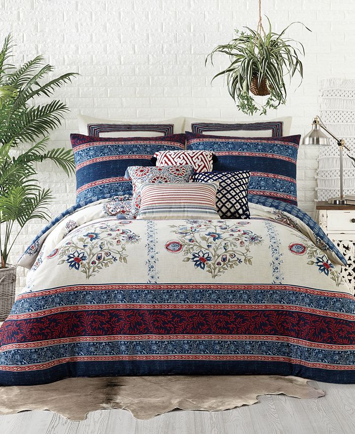 Jessica Simpson Verbena Full/Queen 3-PC Comforter Set - Macy's