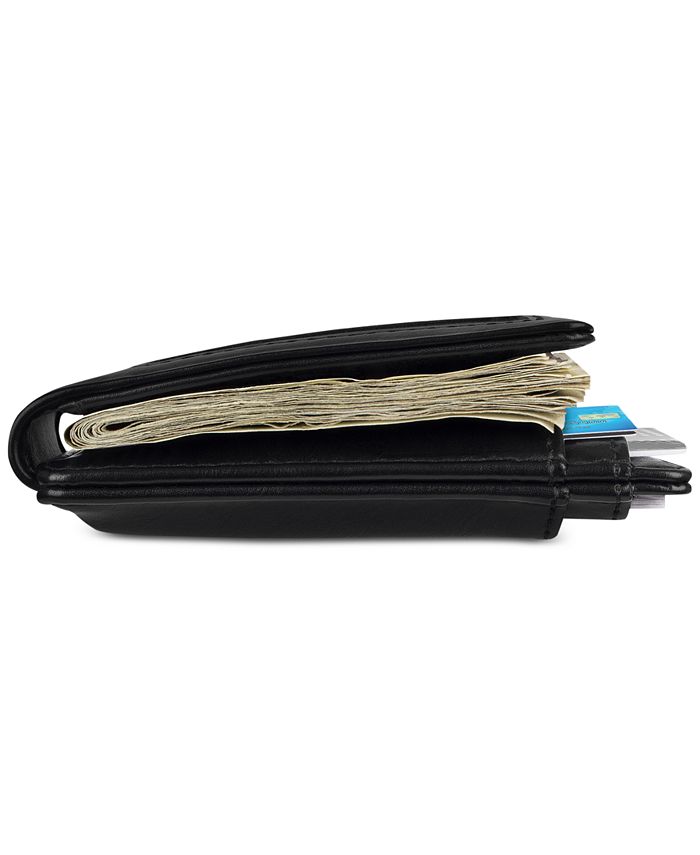 Exact Fit Men's Stretch RFID Money Clip Wallet - Macy's