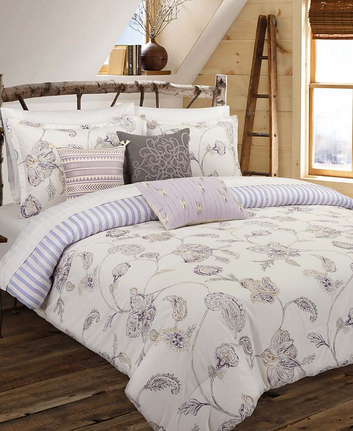 Nouvelle Home Painted Jacobean Full/Queen Comforter Set - Macy's
