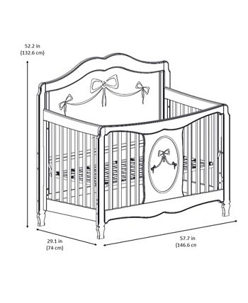 Storkcraft Princess 4 in 1 Convertible Crib - Macy's