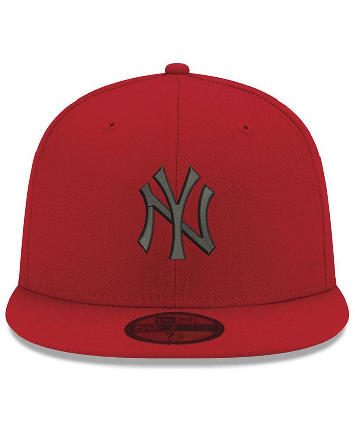 New Era New York Yankees Reverse C-Dub 59FIFTY Fitted Cap - Macy's