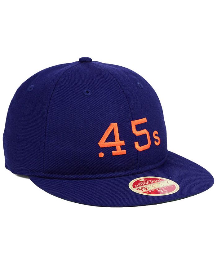 New Era Houston Colt 45s Heritage Retro Classic 59FIFTY FITTED Cap - Macy's