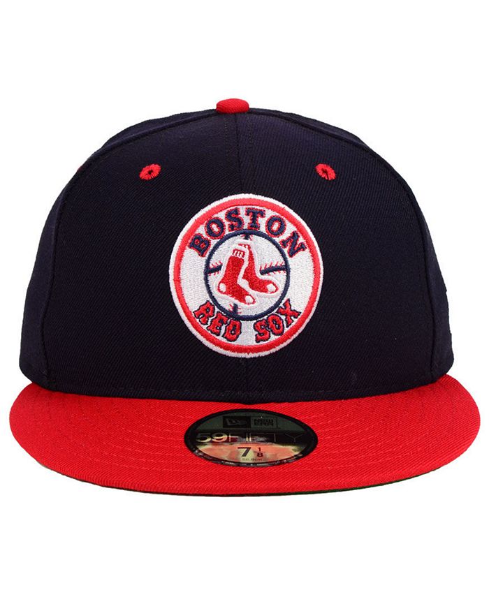 New Era Boston Red Sox Retro Stock 59FIFTY FITTED Cap - Macy's