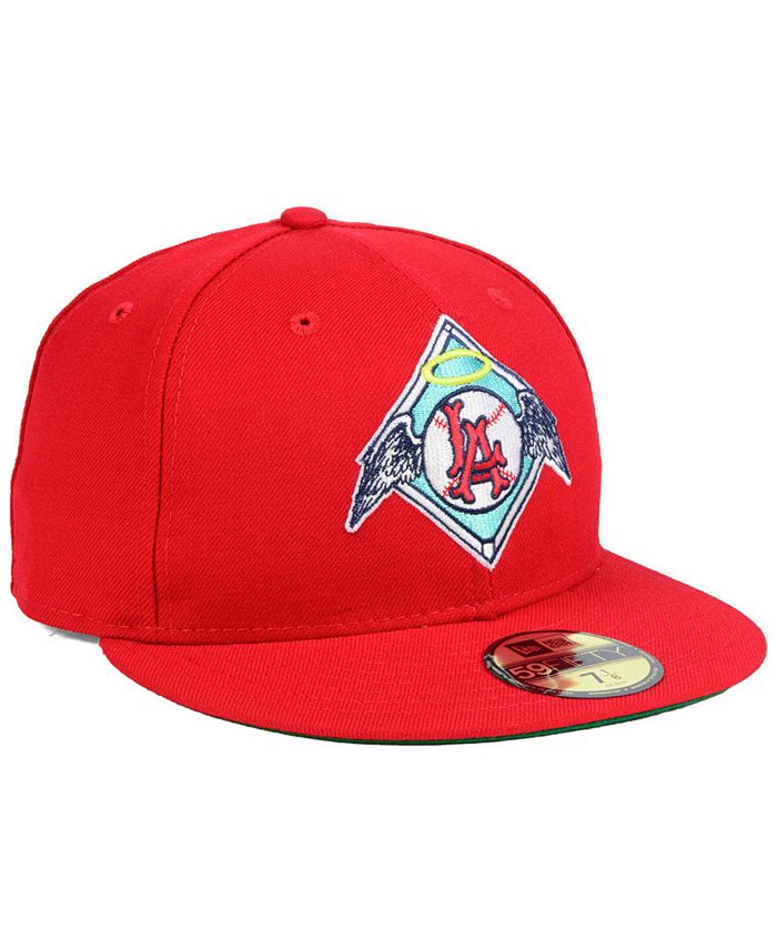New Era Los Angeles Angels Retro Stock 59FIFTY FITTED Cap - Macy's