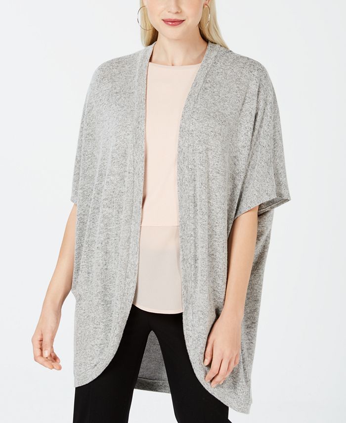 BCX Juniors' Open-Front Cozy Cardigan - Macy's