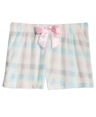 Max & Olivia Big Girls Printed Sleep Shorts, Created for Macy's - Macy's