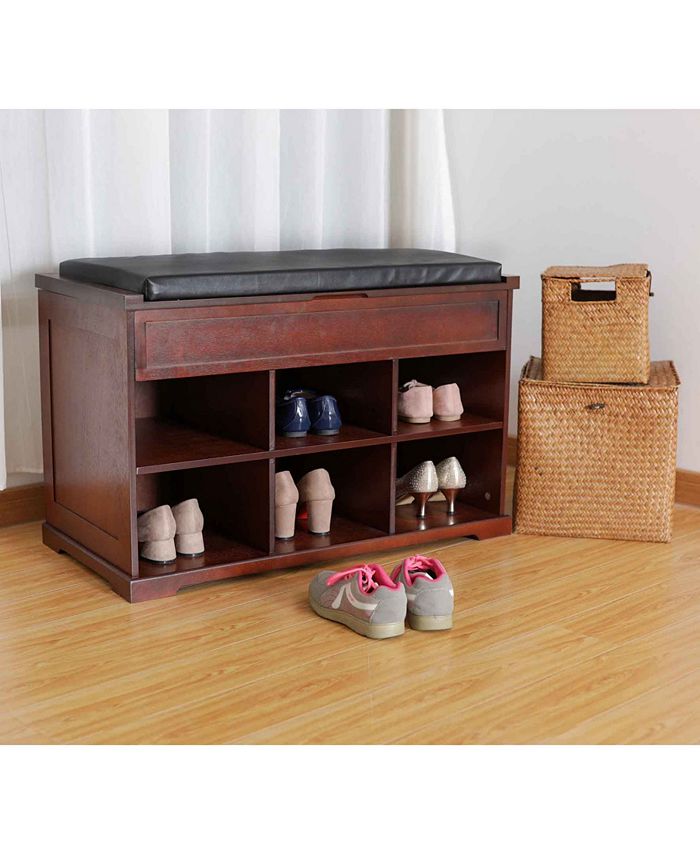 northbeam Wooden Shoe Bench - Macy's