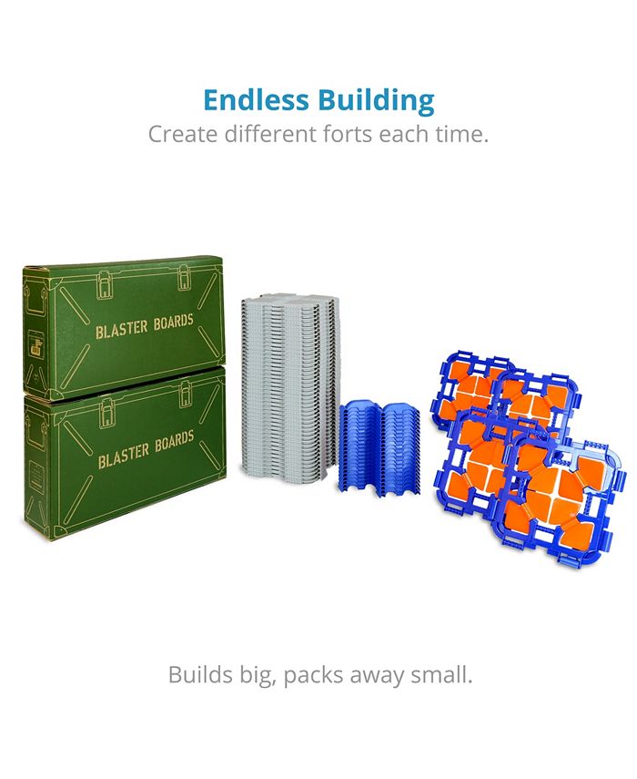 Blaster Boards Battle Bunkers by - Barricade Building & Target Practice ...