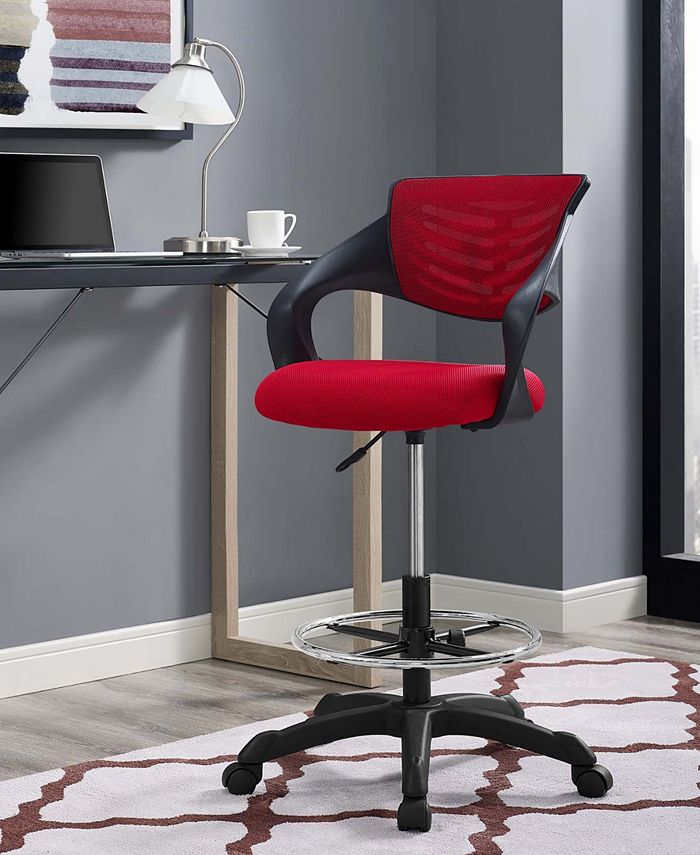 Modway Thrive Mesh Drafting Chair - Macy's