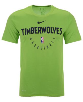 Nike Men's Minnesota Timberwolves Practice Essential T-Shirt - Macy's