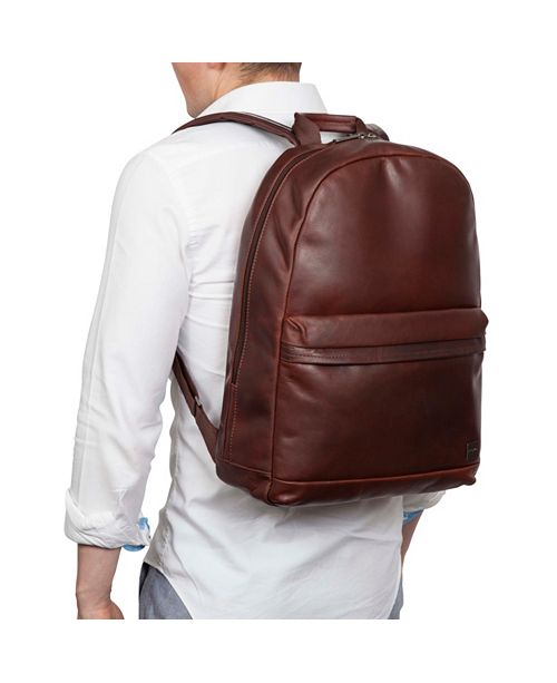 Knomo London Leather Laptop Backpack - Handbags & Accessories - Macy's