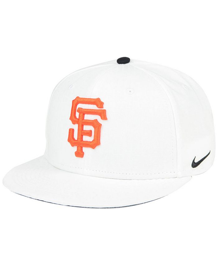 Nike San Francisco Giants White Ripstop Snapback Cap - Macy's