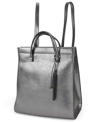 T Tahari Sienna Leather Backpack - Macy's
