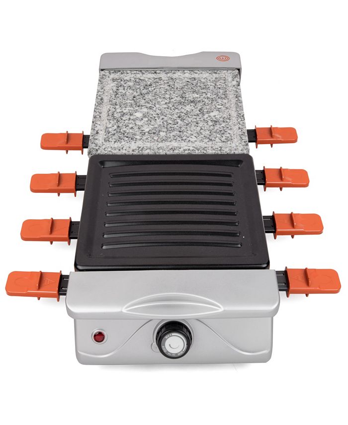 MasterChef Deluxe Cheese 8-Pan Raclette and Grill - Macy's