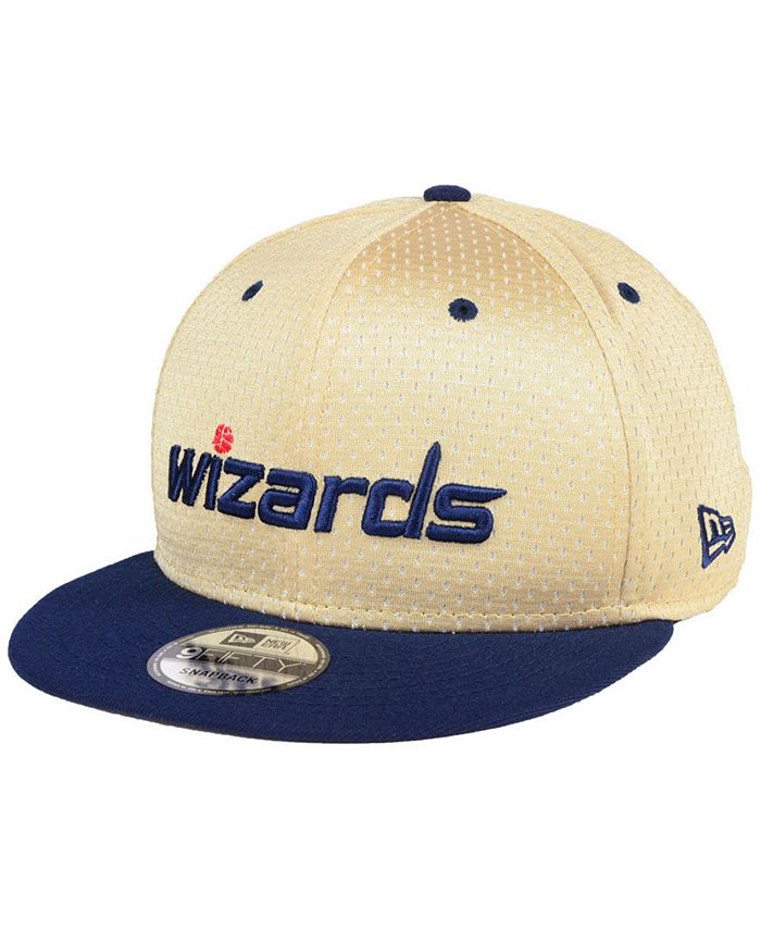 New Era Washington Wizards Champagne 9FIFTY Snapback Cap - Macy's
