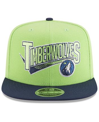 New Era Minnesota Timberwolves Retro Tail 9FIFTY Snapback Cap - Macy's
