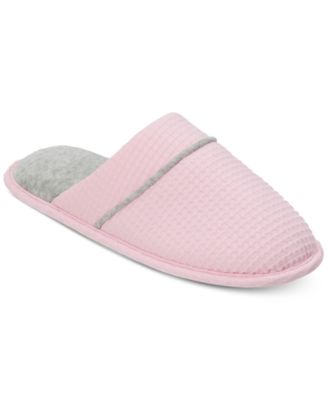 Dearfoams Textured Knit Closed Toe Scuff, Online Only - Macy's