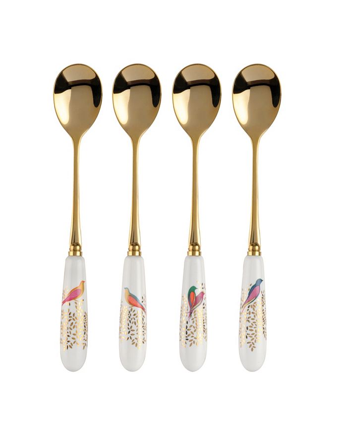 Portmeirion Sara Miller Tea Spoons - Set of 4 - Macy's