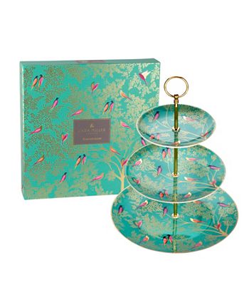 Portmeirion Sara Miller Cake Stand - Macy's