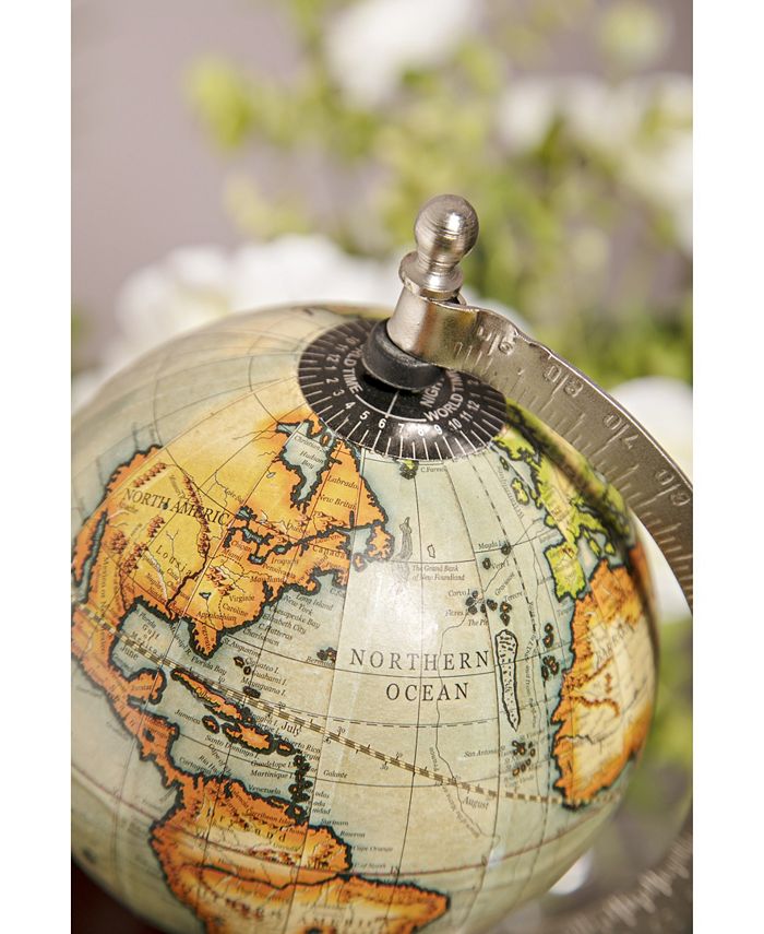 IMAX Colombo Small Globe with Nickel Finish Base - Macy's