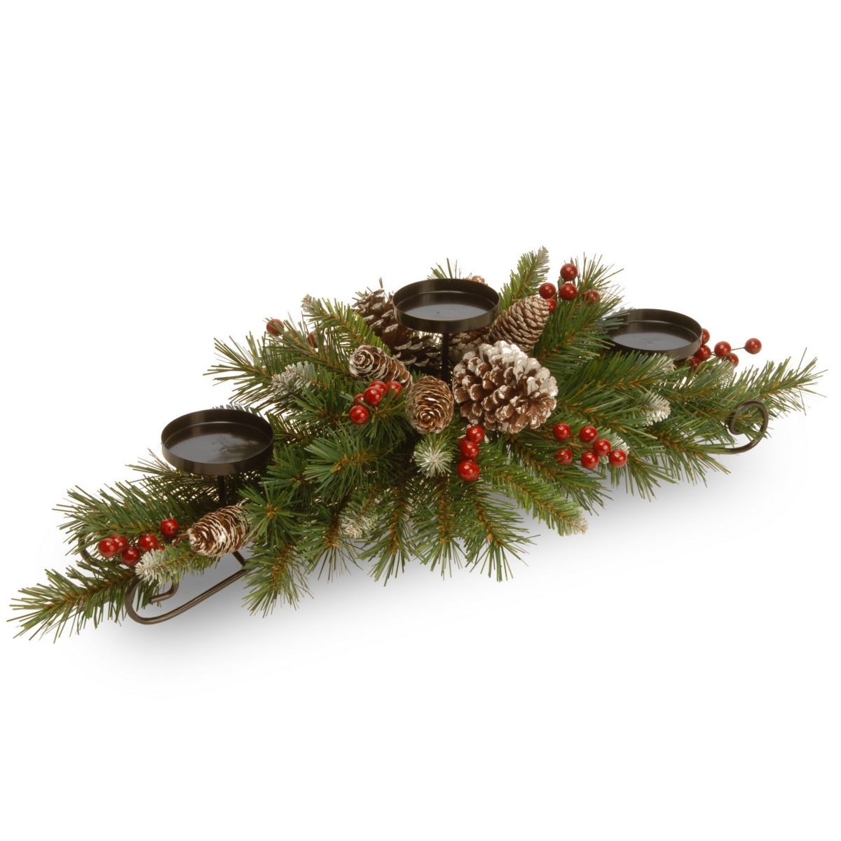 Click here for National Tree Company 30 Frosted Berry Centerpiece... prices
