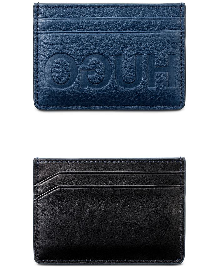 Hugo Boss Men's Victorian Leather Cardholder - Macy's
