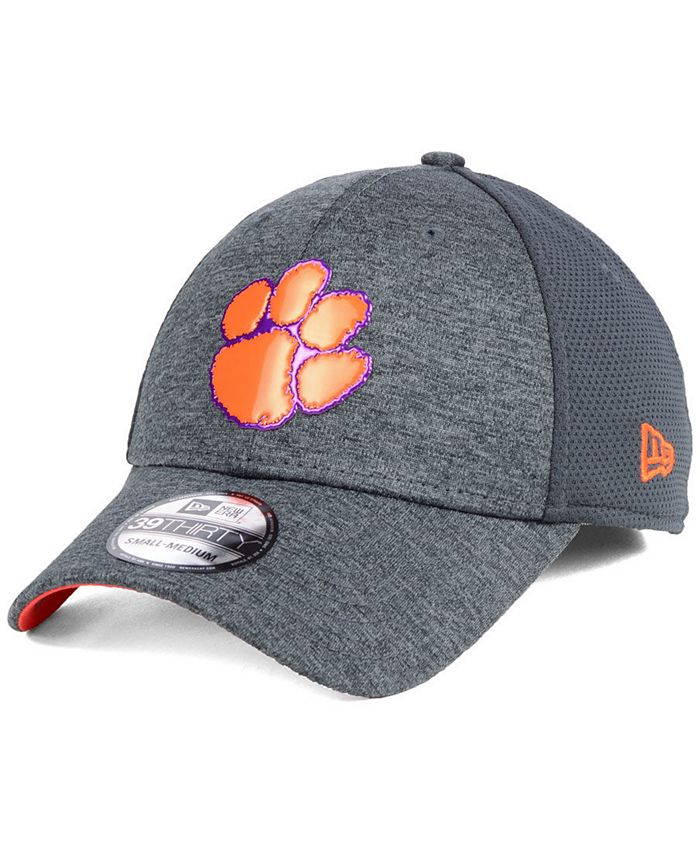 New Era Clemson Tigers Shaded Luster 39THIRTY Stretch Fitted Cap - Macy's
