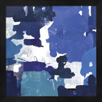 Block Paint Ii Blue By Posters International Studio Framed Art - Macy's