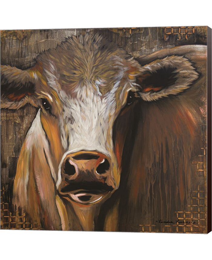 Metaverse Moo By Kendra Runnels Canvas Art - Macy's