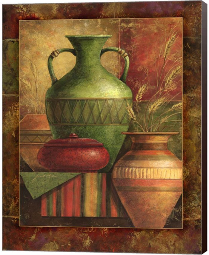Metaverse Earthen Vessels Ii By Janet Stever Canvas Art - Macy's