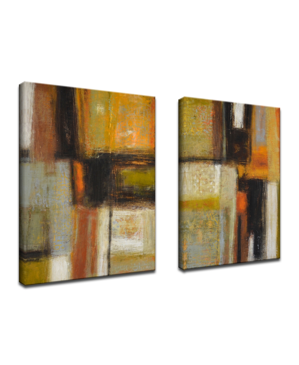Click here for Ready2HangArt  Down to Earth I/Ii 2 Piece Abstract... prices