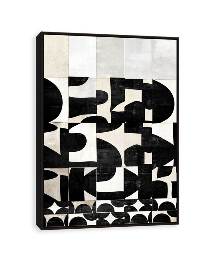 Artissimo Designs Scramble Framed Printed Canvas - Macy's