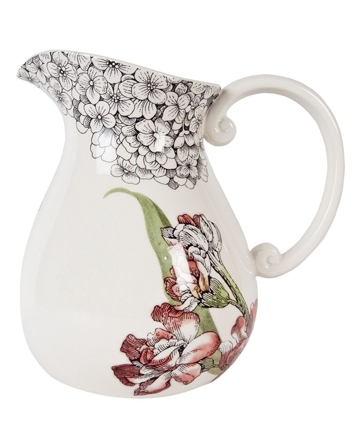Edie Rose by Rachel Bilson CLOSEOUT! Serveware, Hydrangea Pitcher - Macy's