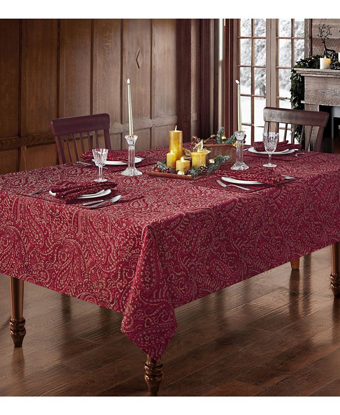 Waterford Esmerelda 70" X 84" Tablecloth - Macy's
