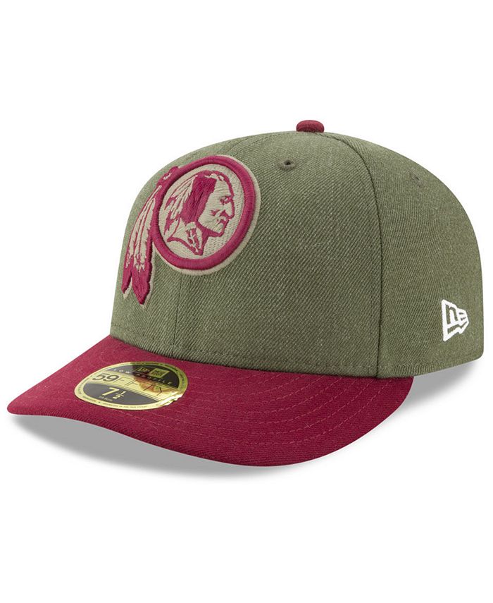 New Era Washington Redskins Salute To Service Low Profile 59FIFTY ...