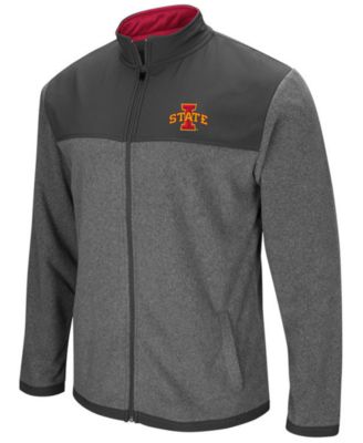 Colosseum Men's Iowa State Cyclones Full-Zip Fleece Jacket - Macy's