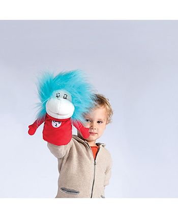 Manhattan Toy Company Dr. Seuss Thing 1 And Thing 2 Hand Puppet - Macy's