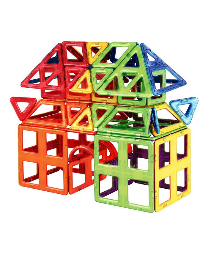 Magformers Landmark 100 Piece Magnetic Construction Set - Macy's