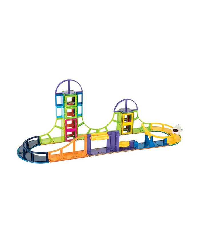Magformers Sky Track Adventure 64 Piece Magnetic Construction Set - Macy's