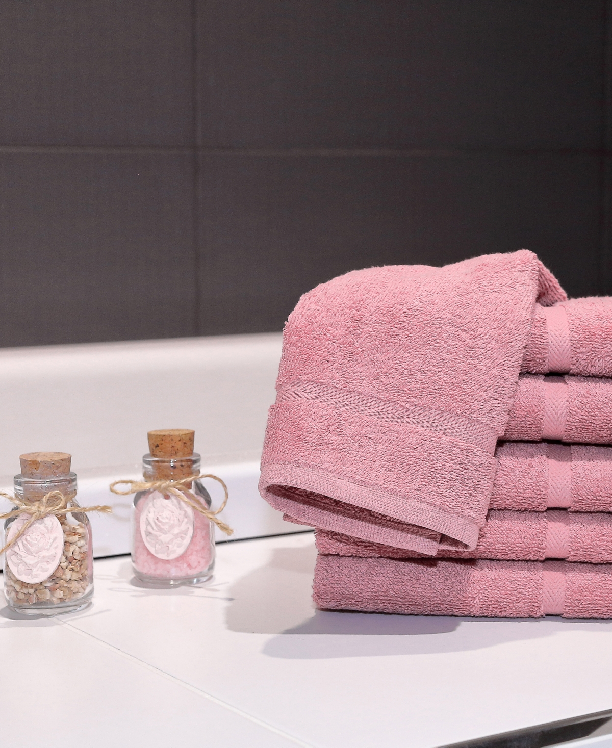 Click here for Linum Home Denzi 6-Pc. Washcloth Set - Pink prices