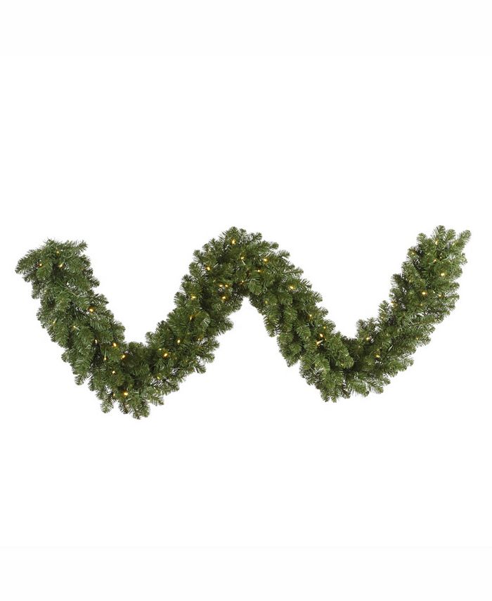 Vickerman 25' Grand Teton Artificial Christmas Garland - Macy's