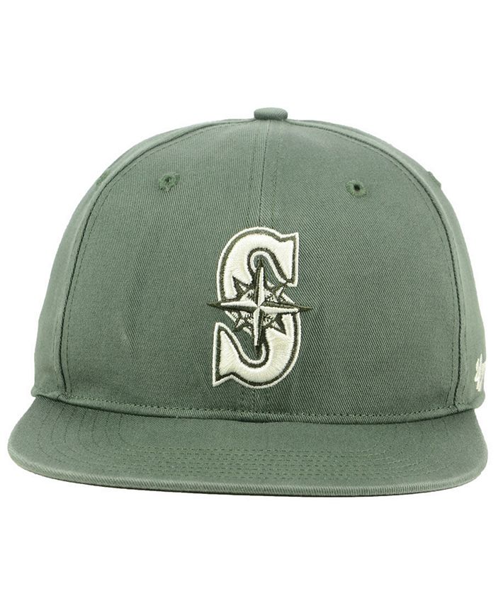 '47 Brand Seattle Mariners Moss Snapback Cap - Macy's