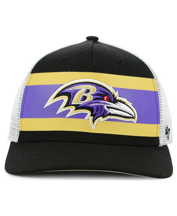 '47 Brand Baltimore Ravens Team Stripe MVP Cap - Macy's