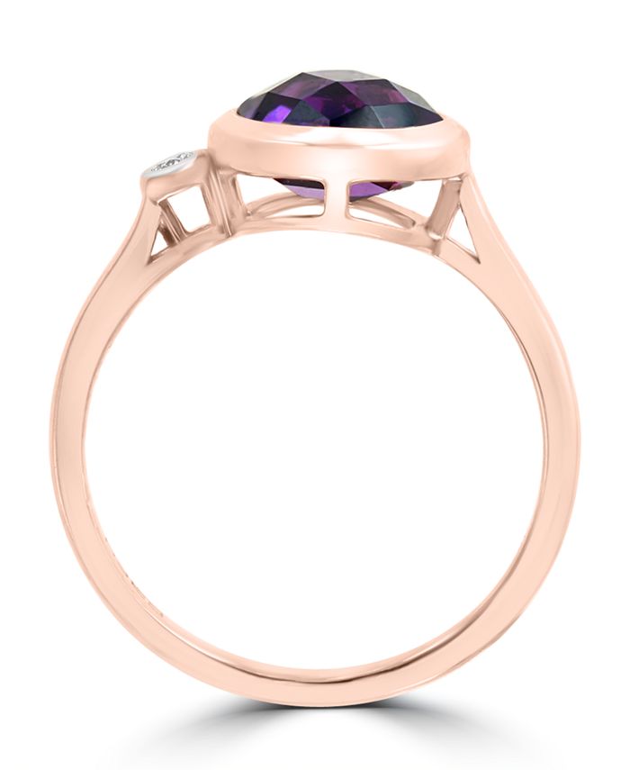 EFFY Collection EFFY® Amethyst (1 1/2 ct. t.w.) and Diamond Accent Ring ...