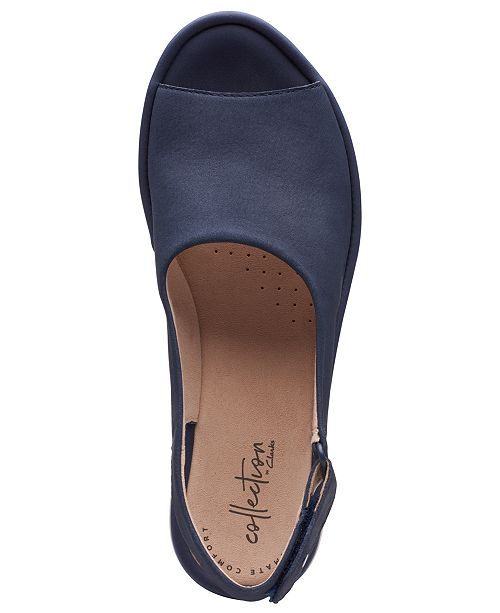 Clarks Collection Women's Reedly Shania Wedge Sandals & Reviews ...