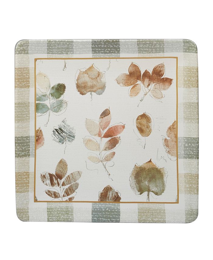 Certified International A Woodland Walk Square Platter - Macy's
