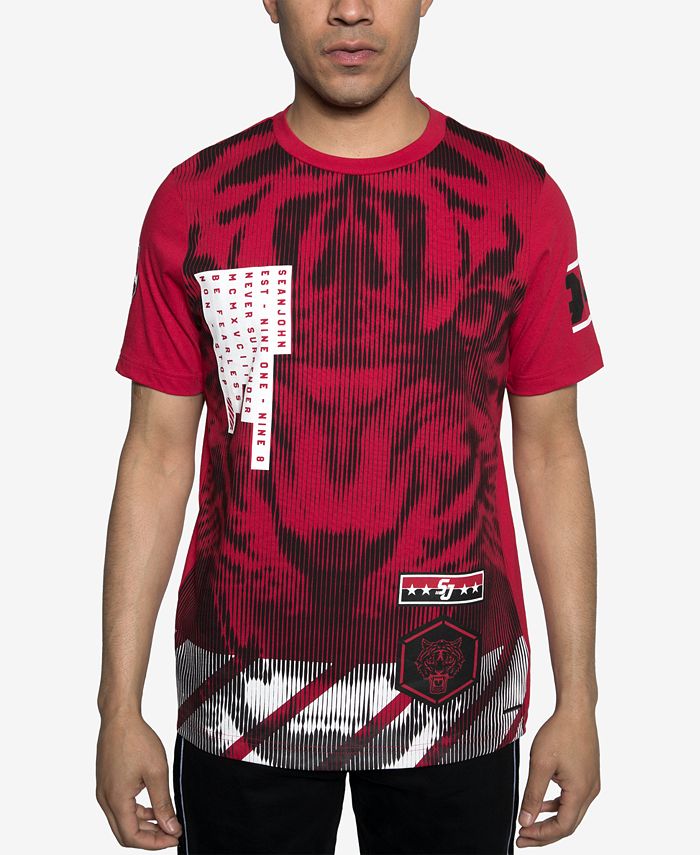 Sean John Mens Road Rage Graphic T-Shirt - Macy's